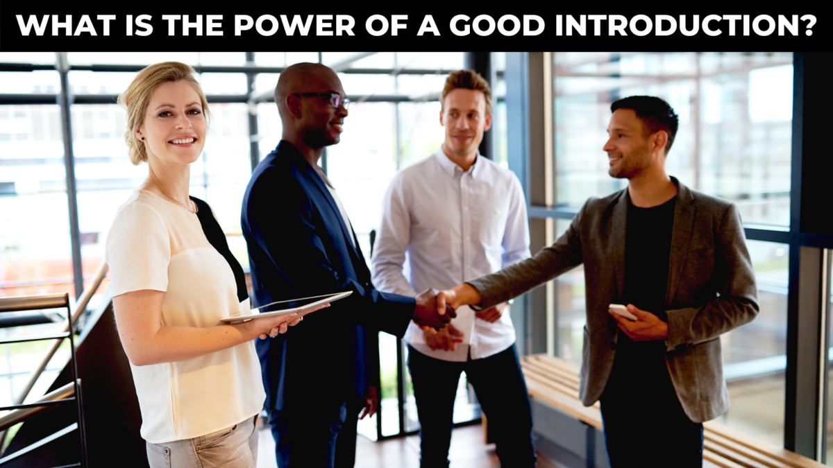 Don't Just Introduce...Credentialize! - Thought Leadership Lab